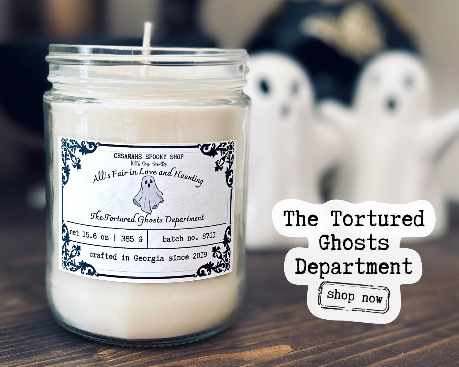Cesarah's Spooky Shop | Spooky Candles & Halloween Themed Gifts